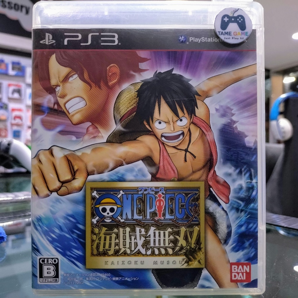 (ภาษาญี่ปุ่น) มือ2 PS3 One Piece Kaizoku Musou เกมPS3 แผ่นPS3 มือสอง ...
