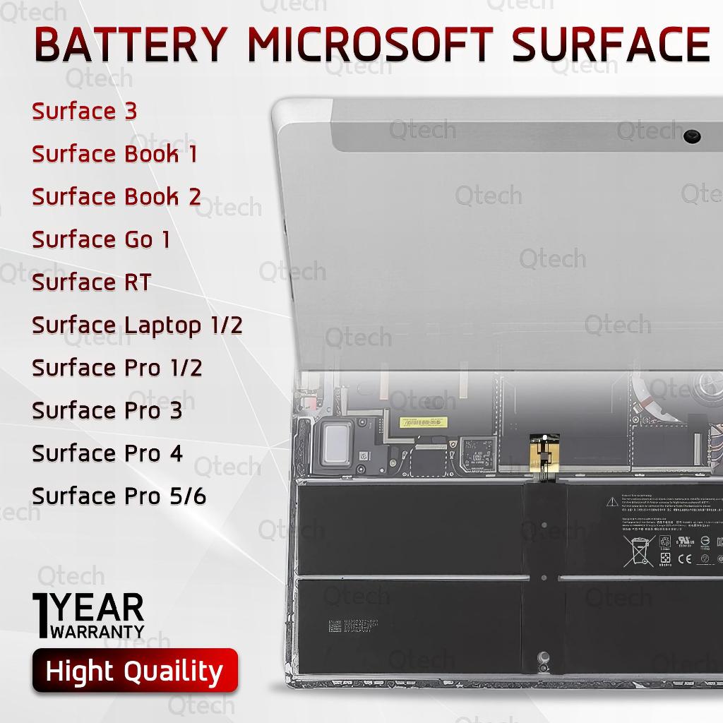 9Gadget - รับประกัน 1 ปี - แบตเตอรี่ Microsoft Surface 3 / Pro 1 2 3 4 ...
