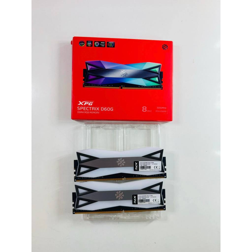 ขายแรมมือสอง ADATA XPG SPECTRIX D60G DDR4 8x2 16GB 3200mhz, PATRIOT ...