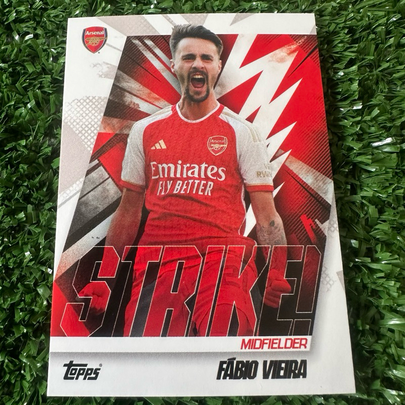 การ์ดบอล อาเซน่อล กล่อง Topps Arsenal Team Set 2023-24 (ชุดอินเสิร์ช ...