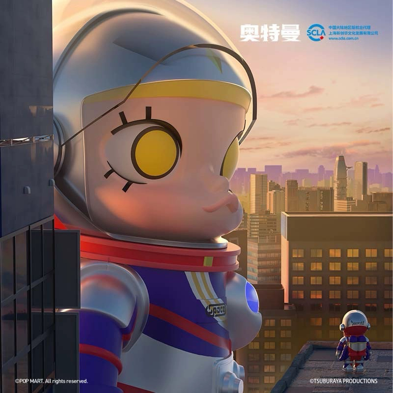 MEGA SPACE MOLLY Ultraman Tiga 400% POP MART | Shopee Thailand