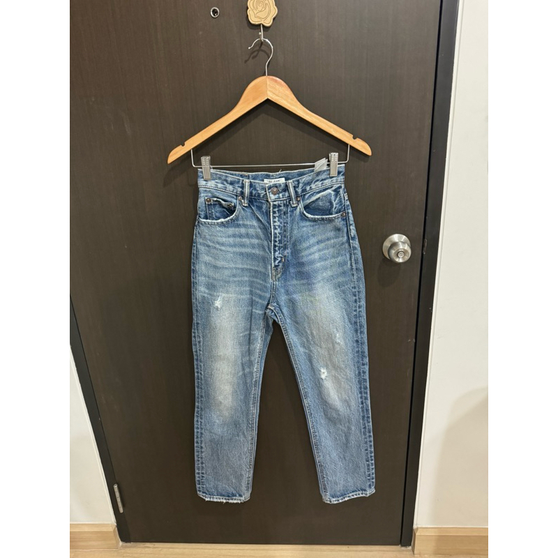 SLY JEANS แท้มือสองสภาพใหม่กางเกงยีน 24 | Shopee Thailand