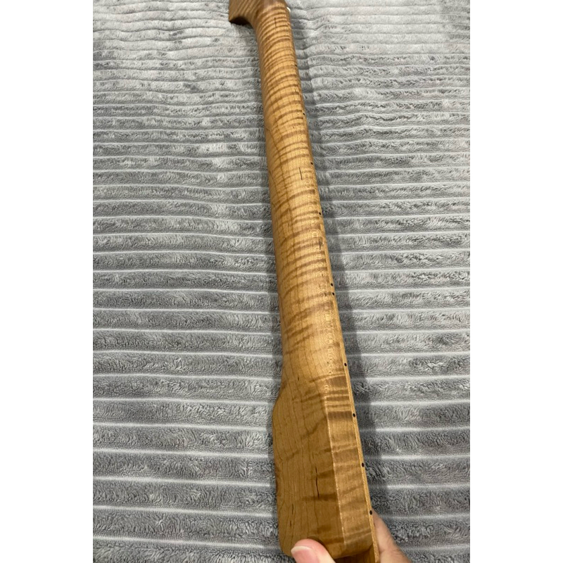 Vintage 22 Stainless Frets Roasted Flame Maple Neck ST Guitar Neck ...