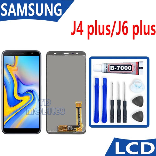 หน้าจอ LCD Display จอ+ทัช samsung galaxy J4 plus,J6 plus,J415,J610,J4+,J6+ จอพร้อมทัชสกรีน กาแลค ...