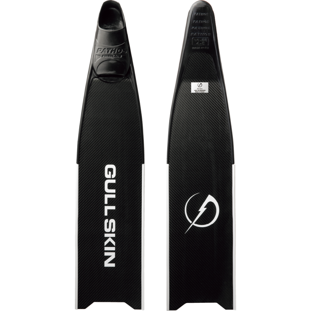 Gull Skin Freediving Carbon Fins ฟินดำน้ำฟรีไดฟ์ ตีนกบ ยี่ห้อ gull ฟินฟรีไดฟ์ | Shopee Thailand