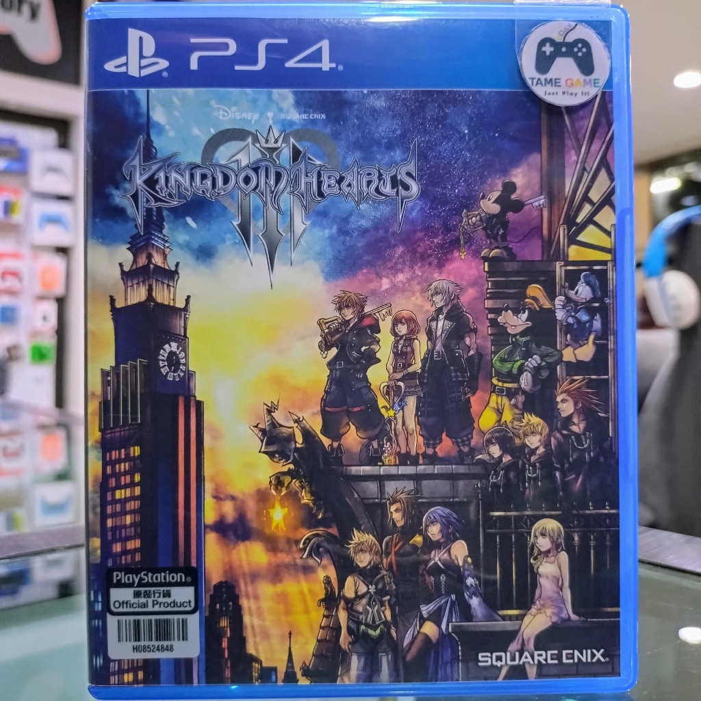 (ภาษาอังกฤษ) มือ2 PS4 Kingdom Hearts III เกมPS4 แผ่นPS4 มือสอง (เล่นกับ ...
