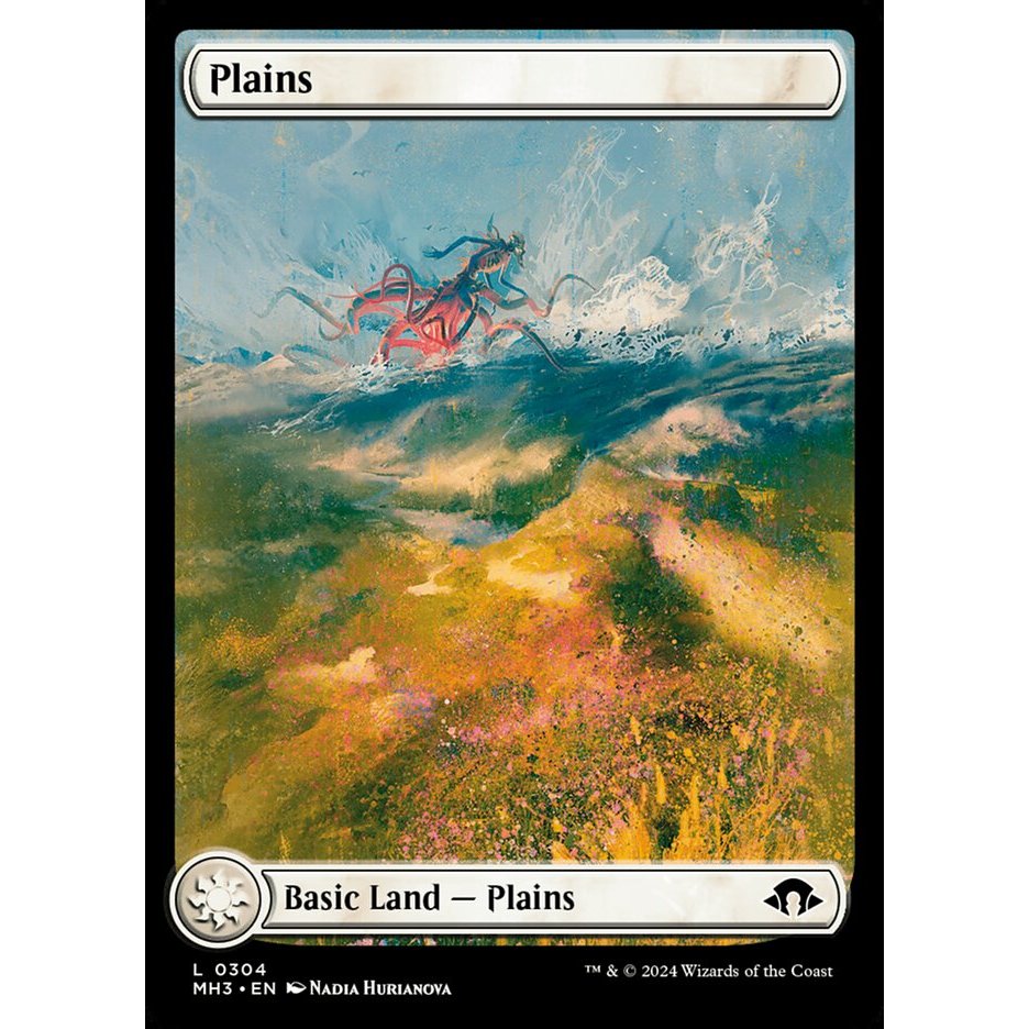 [MTG] Basic Land จากชุด Modern Horizons 3 การ์ด Magic the Gathering ...