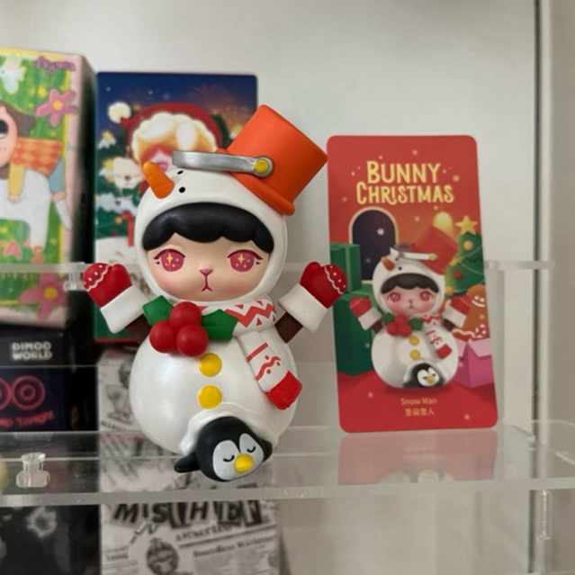 ⛄️พร้อมส่ง⛄️ POP MART Bunny Christmas Series (Snowman) ของแท้ มีกล่อง ...