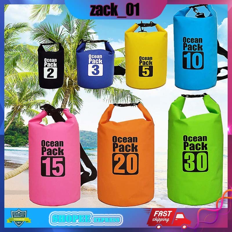กระเป๋ากันน้ำผ้า กระเป๋ากันน้ำ ถุงกันน้ำocean pack 3L/5L/10L waterproof ...