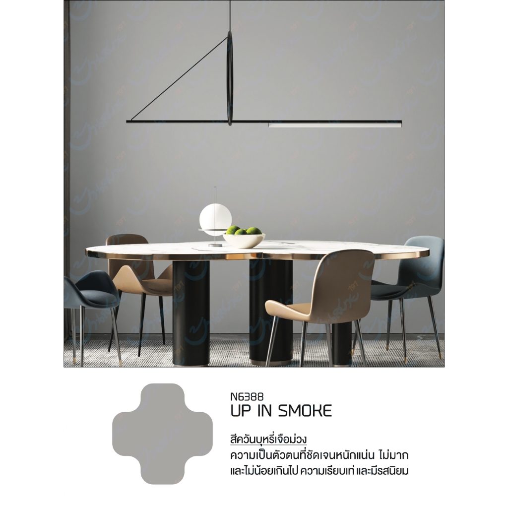TOA เฉดสี 2024 สีทาบ้าน ขนาด 3.7 ลิตร รุ่น ชิลด์ วัน ภายใน Shield 1 ...