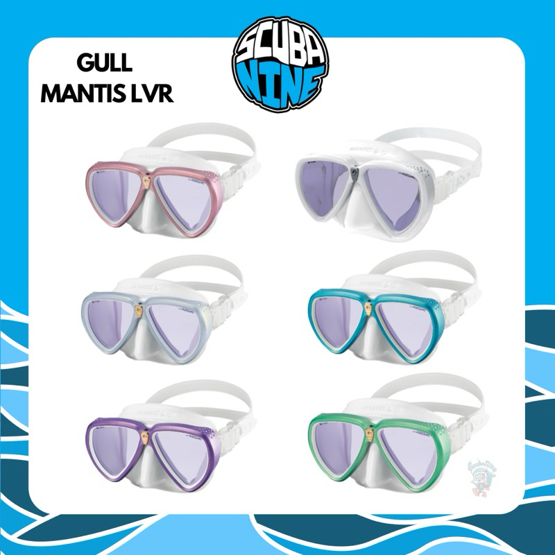 New color 2024 !! GULL Mantis LVR หน้ากากดำน้ำ รุ่นใหม่ล่าสุด | Shopee ...