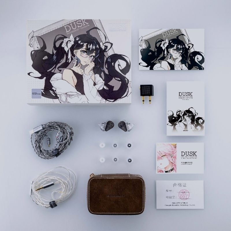 Moondrop X Crinacle DUSK 2DD+2BA+2Planar IEMs หูฟัง Hi-end 3.5mm Single ...