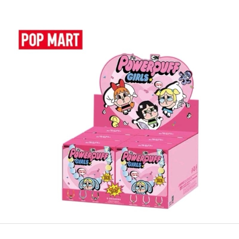 Popmart POWER PUFF GIRLS PHONE CHARM แท้ 100% สายคล้องข้อมือ พาวเวอร์ ...