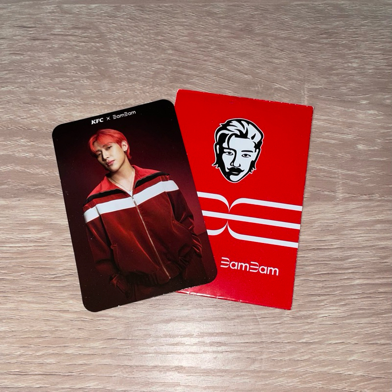 พร้อมส่ง! KFC X BAMBAM ของแท้ ️ การ์ด+ซอง(แกะแล้ว) | Shopee Thailand