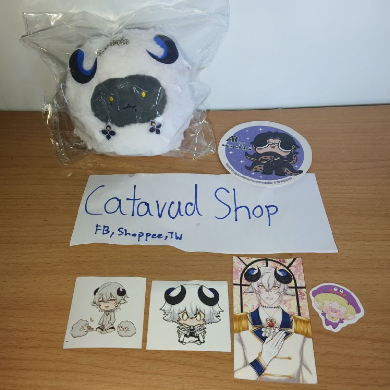(พร้อมส่ง) ตุ๊กตา Vtuber Baabel พวงกุญแจแกะบาเบล + แผ่นรองแก้วชไนเดอร์ ...