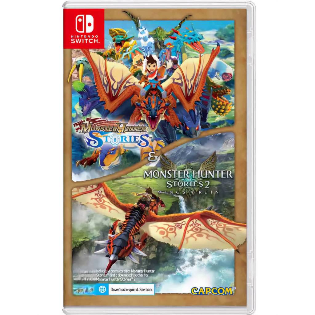 [พร้อมส่ง] Nintendo Switch : NS Monster Hunter Stories Collection (Asia) English Ver. | Shopee ...