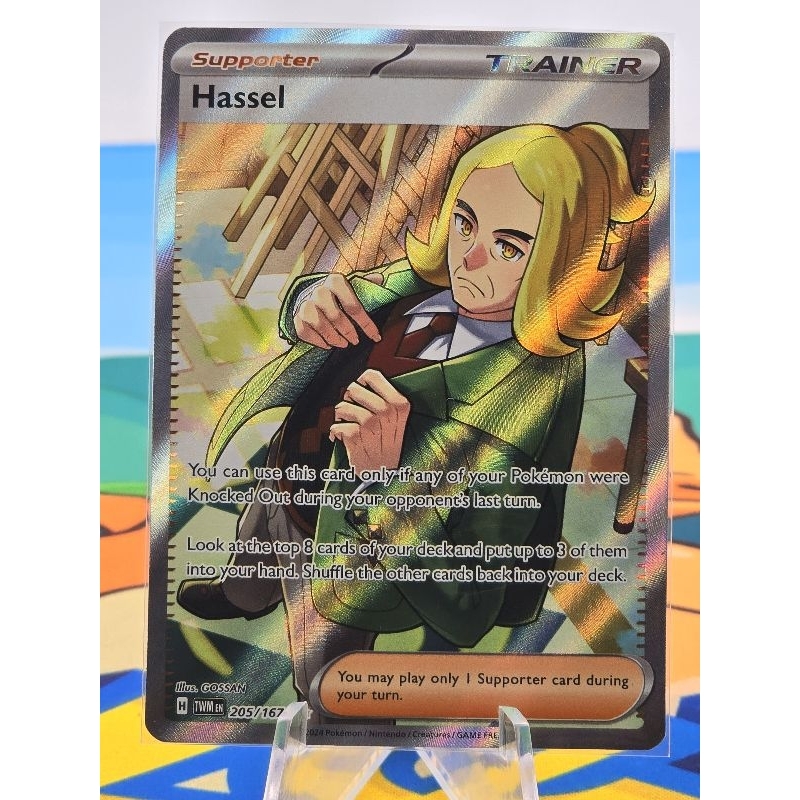 Pokemon Card "Hassel Trainer 205/167" ENG Twilight Masquerade | Shopee ...