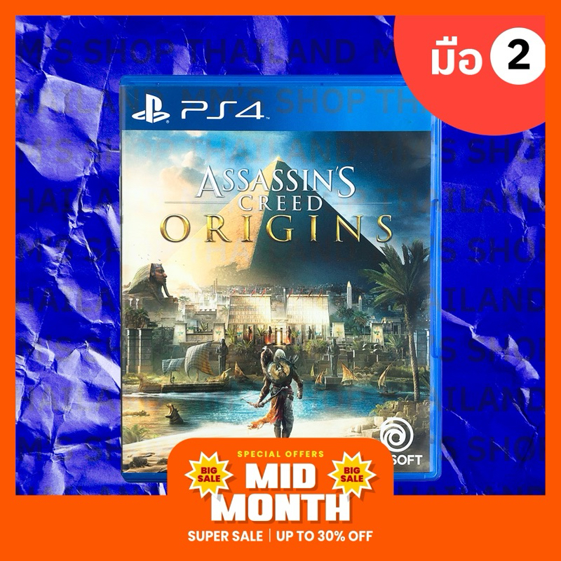 แผ่นเกม Ps4 Ps5 Assassin creed origin Z3 มือสอง สะสม | Shopee Thailand