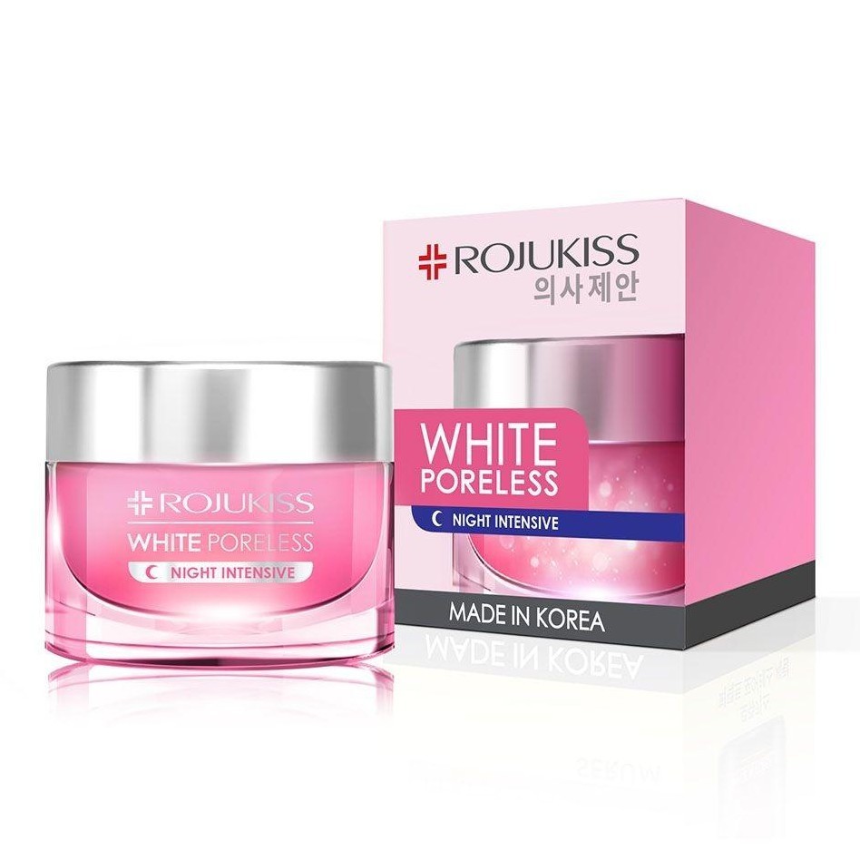 Rojukiss white Poreless Day Cream / Night Cream 45ml. | Shopee Thailand