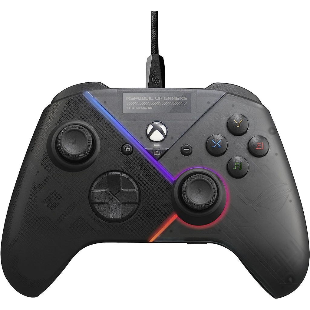 {มือหนึ่ง}จอยเกม จอยเกม ASUS ROG Raikiri controller handle Wired Gaming ...