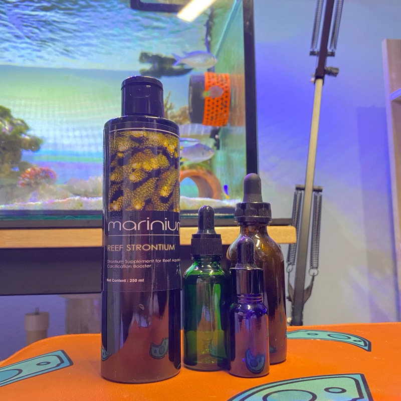 Marinium Reef Strontium สีสันสวยงาม สุขภาพแข้งแรงขึ้น (ขวดแบ่ง 10 ml ...