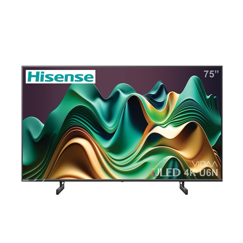 แอลอีดีทีวี 75 นิ้ว HISENSE (4K, VIDAA)รุ่น 75U6N(NEW2024) | Shopee ...