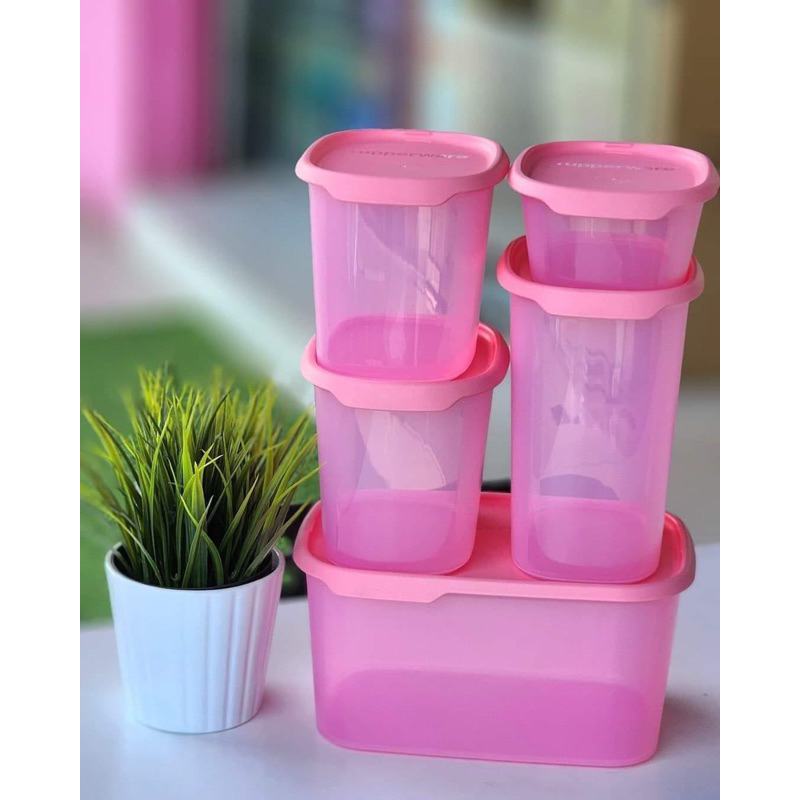 Tupperware รุ่น กล่อง One Touch Fresh Basic Set | Shopee Thailand
