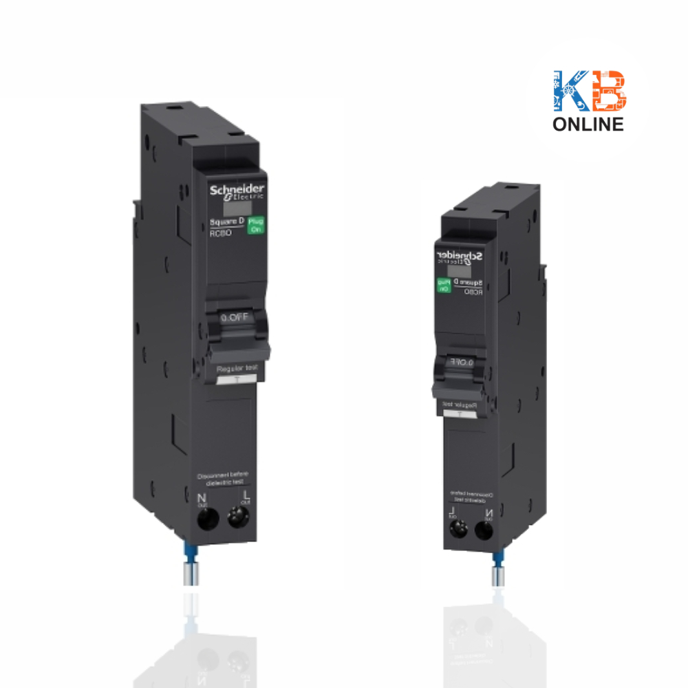 Schneider เบรกเกอร์กันดูด RCBO 1P 10A 6kA QO110C06RCBO30 Square D ชไน ...