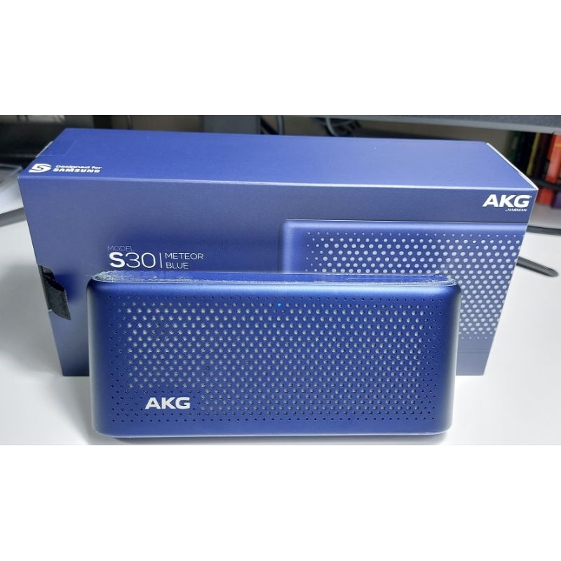 AKG S30 ลำโพง Bluetooth speaker สี Meteor Blue มือสองสภาพพร้อมใช้งาน ...