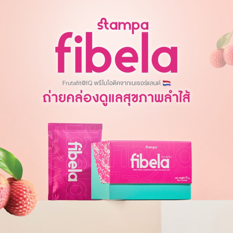 STAMPA - Fibela ไฟเบอร์ พรีไบโอติก Fiber prebiotic สารสกัดธรรมชาติ 6 ...
