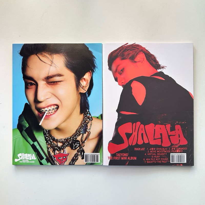 อัลบั้ม TAEYONG 1st Mini Album 'SHALALA' Photobook Ver. (Collector Ver. / Thorn Ver.) | Shopee ...