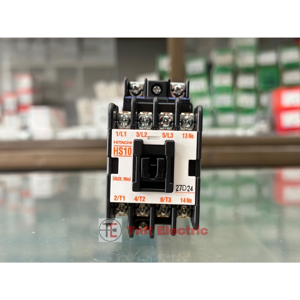 Hitachi HS10 (คอยล์ 220V, 380V) แมกเนติก คอนแทคเตอร์ (1NO) | Shopee ...