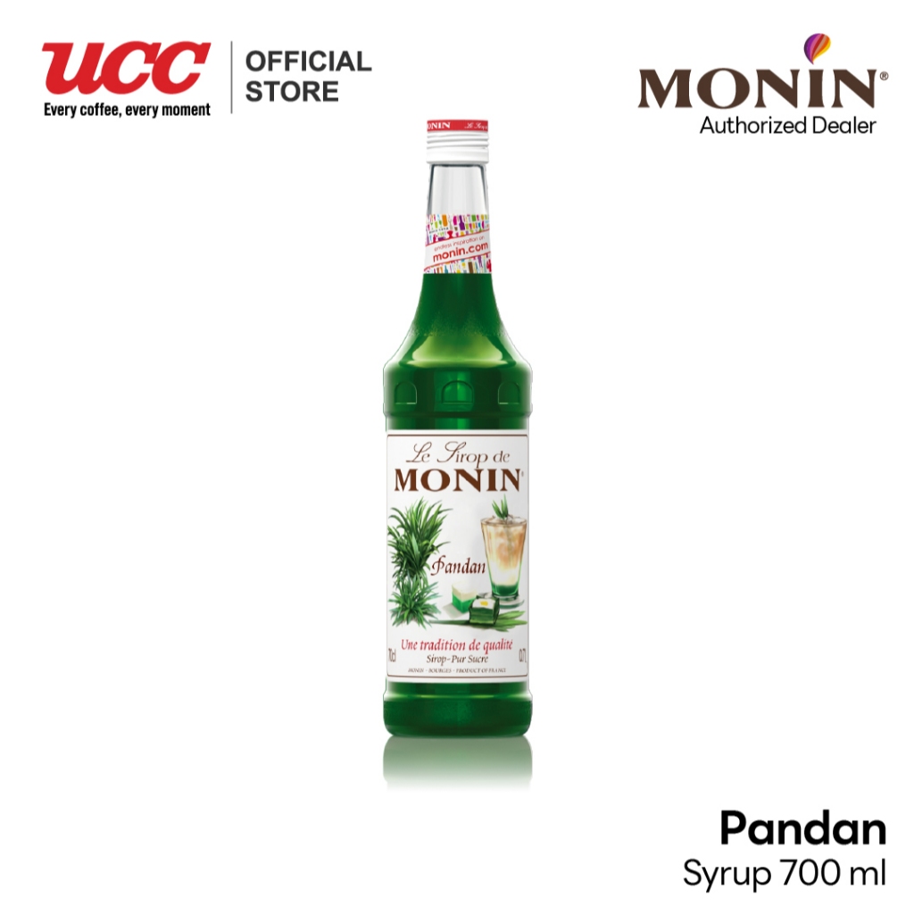 MONIN Pandan Syrup น้ำเชื่อมกลิ่นใบเตย 700ml. | Shopee Thailand