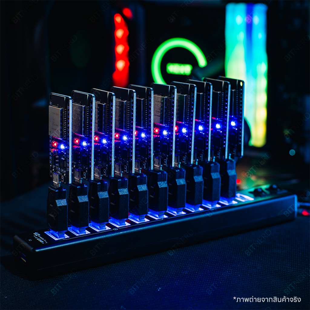 Nerd Miner เครื่องขุดเหรียญ Bitcoin WiFi v.2024 แรงขุด 220-605 KH/s ประหยัดพลังงาน กินไฟต่ำ ...