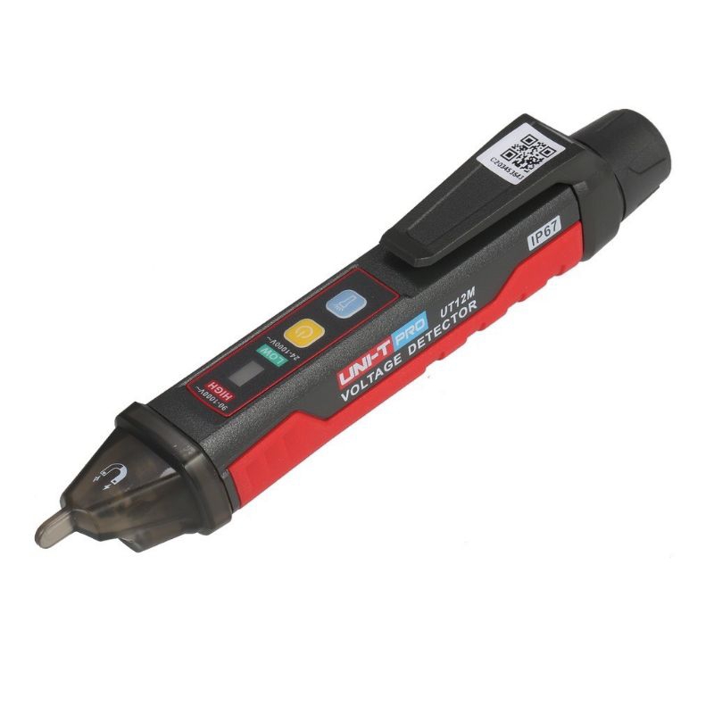 UNI-T UT 12M เครื่องตรวจจับแรงดันไฟฟ้า AC แท่งดินสอแบบไม่สัมผัส ปากกา ...