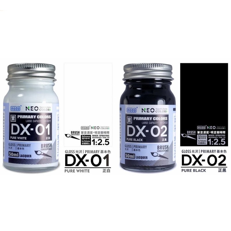 MODO NEO COLOR สีสูตรแลคเกอร์ ชนิดเงา ขนาด 50 ml DX01, DX02 | Shopee ...