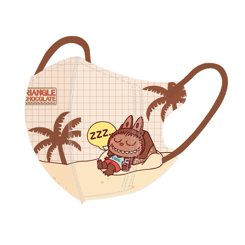 ผู้ใหญ่ 10 ชิ น Labubu Face Mask, การ ตูนพิมพ Labubu Face Cover, แบบ ...