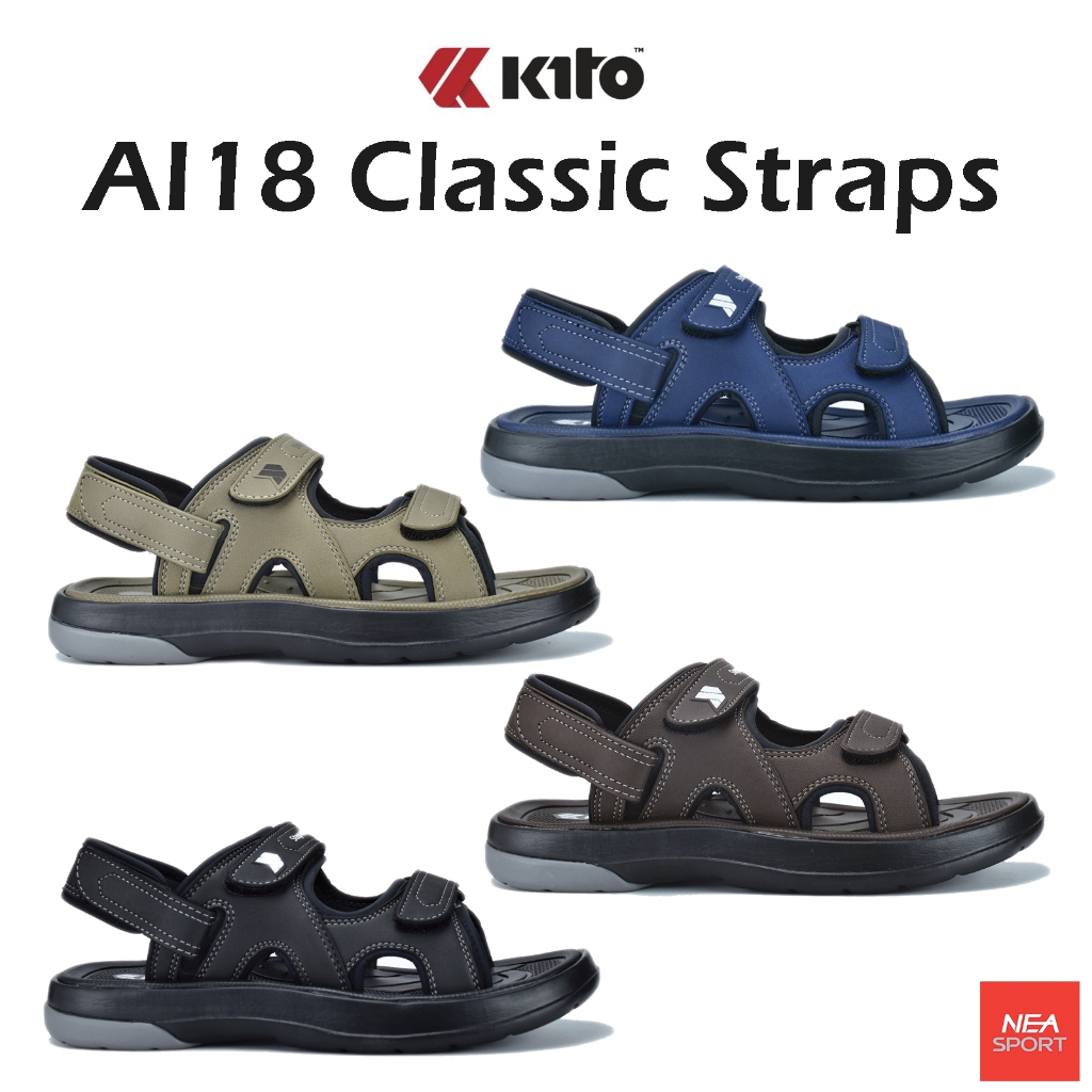KITO AI18 Classic Straps [M] NEA รองเท้ารัดส้น กีโต้ ผู้ชาย | Shopee ...