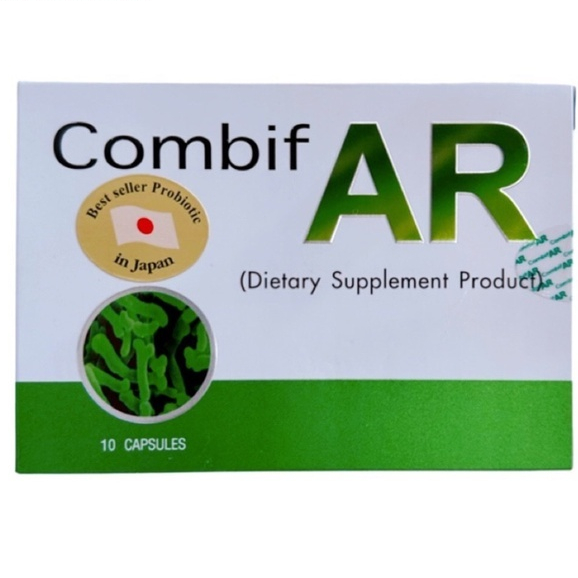 Combif AR 10 Capsules - คอมบิฟ เออาร์ ผลิตภัณฑ์เสริมโพรไบโอติก 1 กล่อง ...