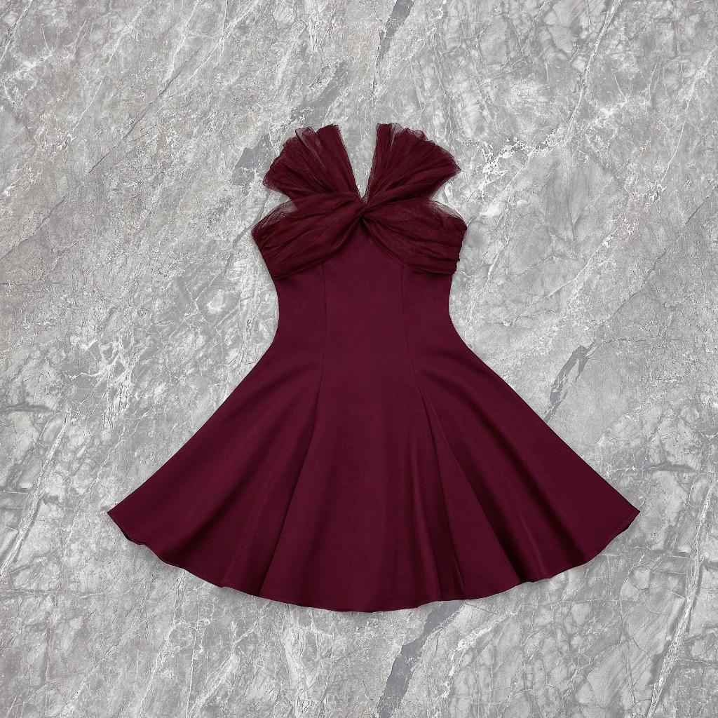 K212 BELLITA BRAND เดรสสั้นออกงาน งานแต่ง ใส่เที่ยว | Shopee Thailand