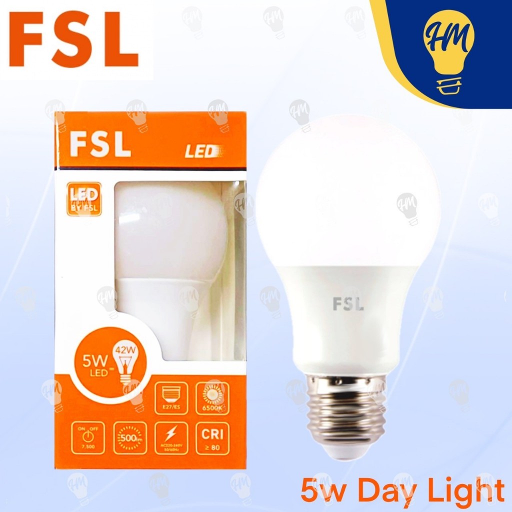 FSL หลอดไฟ LED 5W 7W 9W 13W 15W แสงขาว แสงวอร์ม หลอดประหยัดไฟ LED Bulb ...
