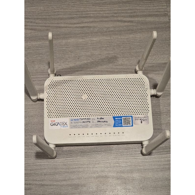 Router Wifi True Gigatex เราเตอร์ ไวไฟ สภาพดี เปิดติด ใช้งานได้ ...
