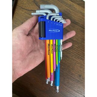 แท้!!Blue-Point ประแจหกเหลี่ยมชุด 9ชิ้น Blue-Point Hex Key Wrench Set 9 ...