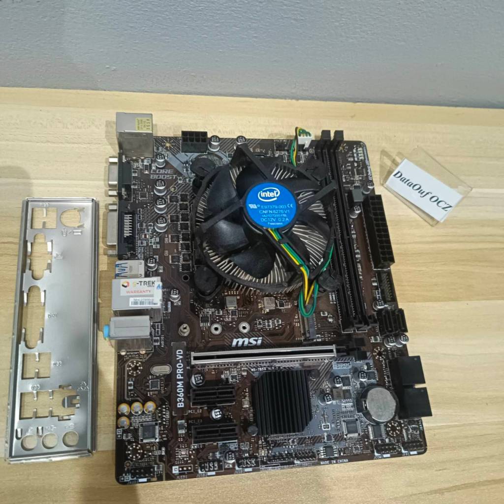 CPU i5-6500,CPU i7-6700K,CPU i5-8400,CPU i5-9400F พร้อม MB MSI H110M PRO-VD, MB MSI H310M Pro-VD ...