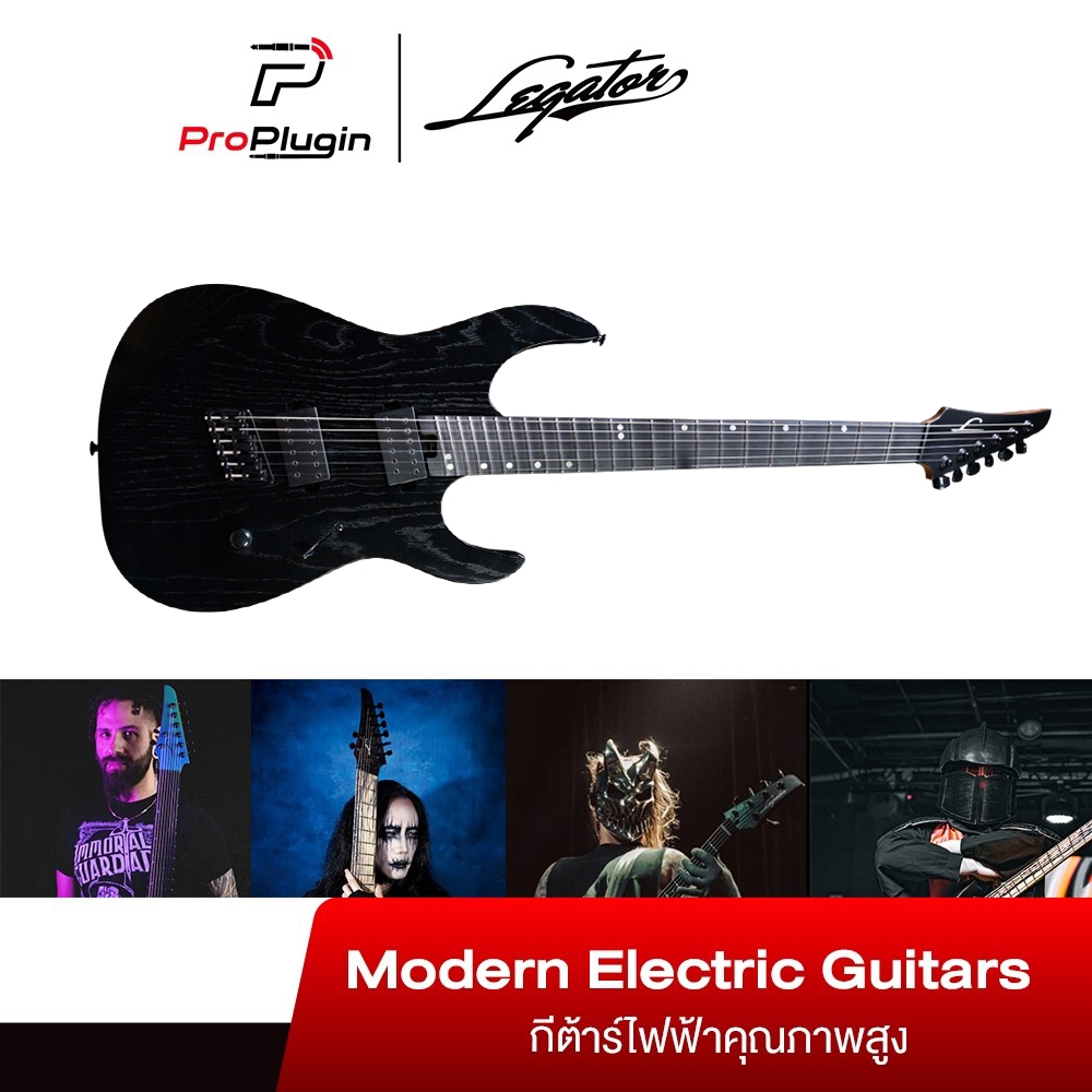 Legator N6FP-BLK (NINJA PERFORMANCE 6 Multi-scale BLACK)กีต้าร์ไฟฟ้า 6 ...