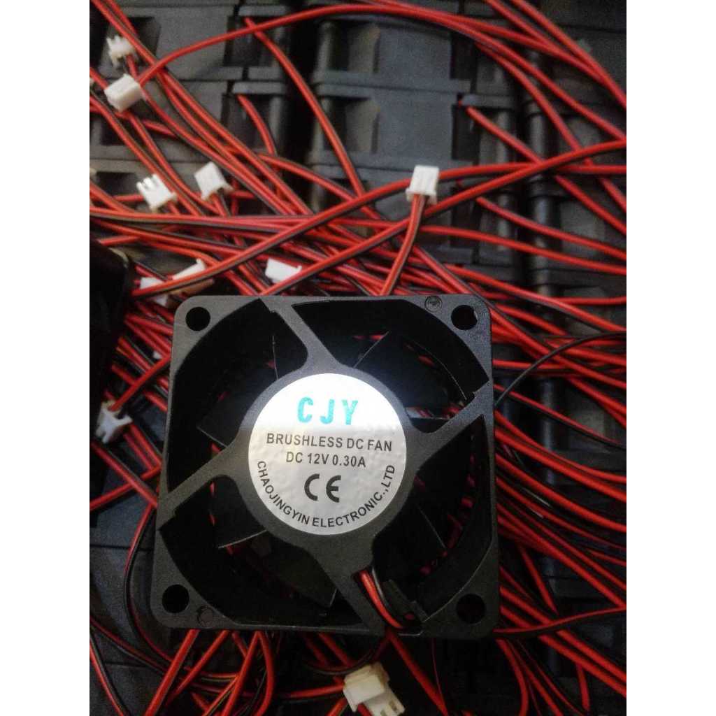 พัดลมระบายความร้อน 6025 12V 0.3A 60*60*25 มม. | Shopee Thailand