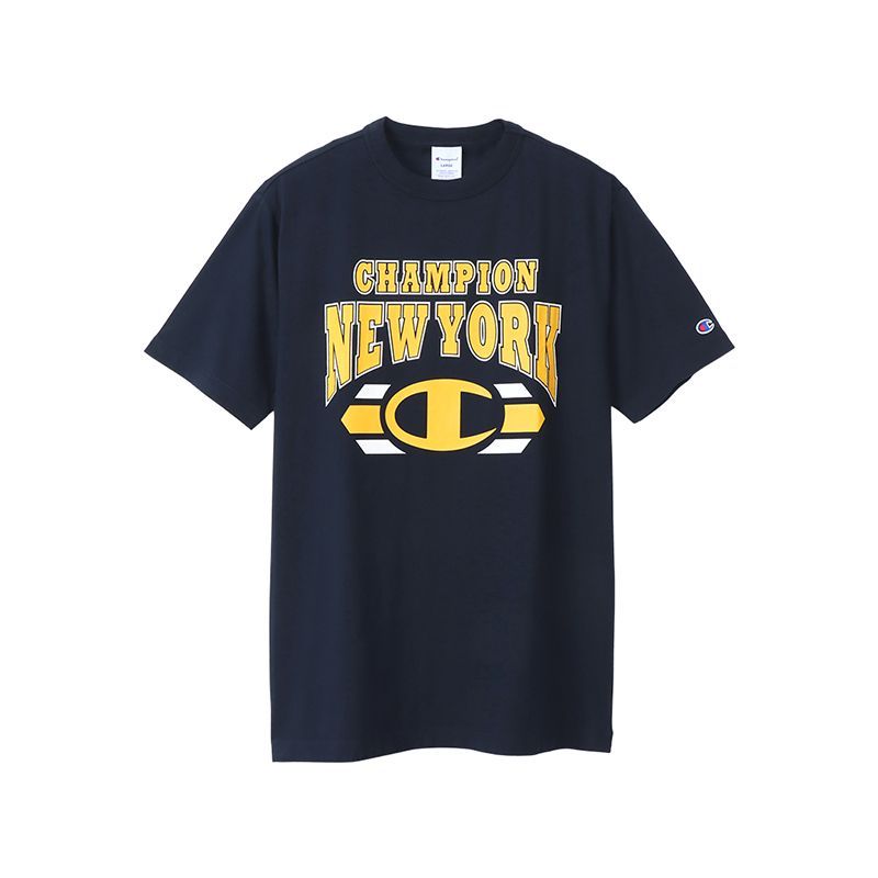 CHAMPION SHORT SLEEVE T-SHIRT-เสื้อยืดทีเชิ๊ตสำหรับผู้ชาย#C3-X347-370 | Shopee Thailand