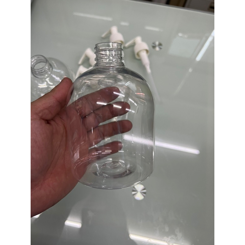 ขวดปั๊ม ขวดหัวปั๊ม ขวดฝาปั๊ม ขวดเจล pet 300 450 500 ml ใส่เจล ใส่สบู่ ...