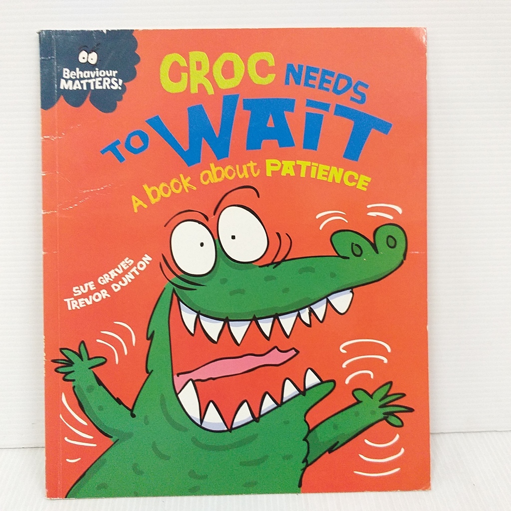 Croc needs to wait นิทานสอนพฤติกรรม นิทาน EF ภาษาอังกฤษ มือสอง ชุด ...