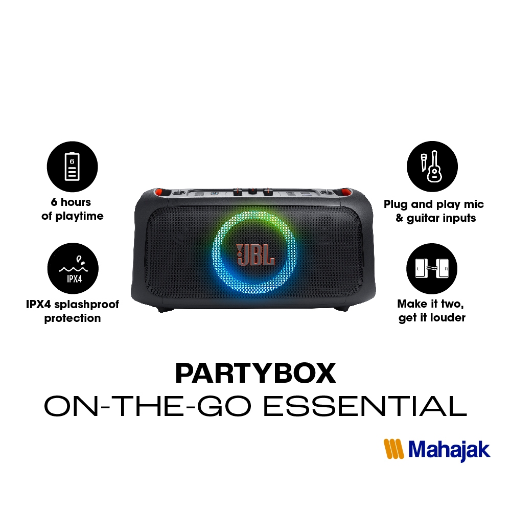 JBL PartyBox On The Go Essential | Shopee Thailand